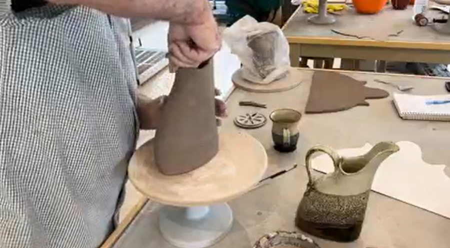 Making a Slab Pitcher – Donn Zver School of Pottery
