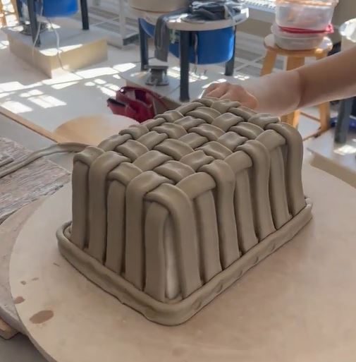 Pottery Basket Weaving – Donn Zver School of Pottery